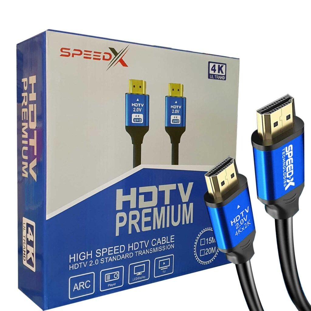 Speed-X 2.0v HDMI Premium Cable Ultra HD 4K