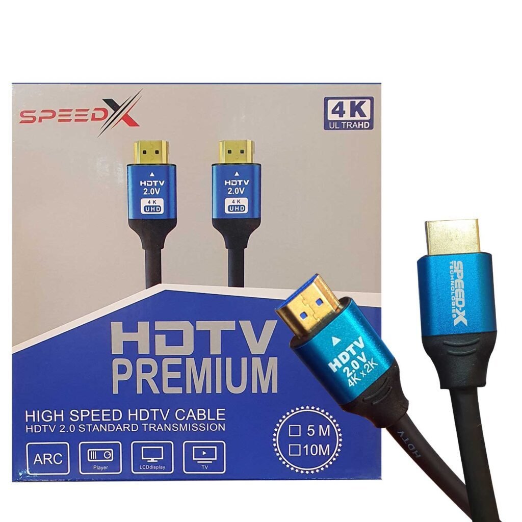 Speed-X 2.0v HDMI Premium Cable Ultra HD 4K