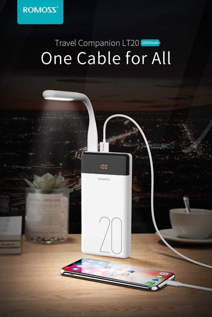 Romoss LT20 20000mAh Power Bank for Smart Phones