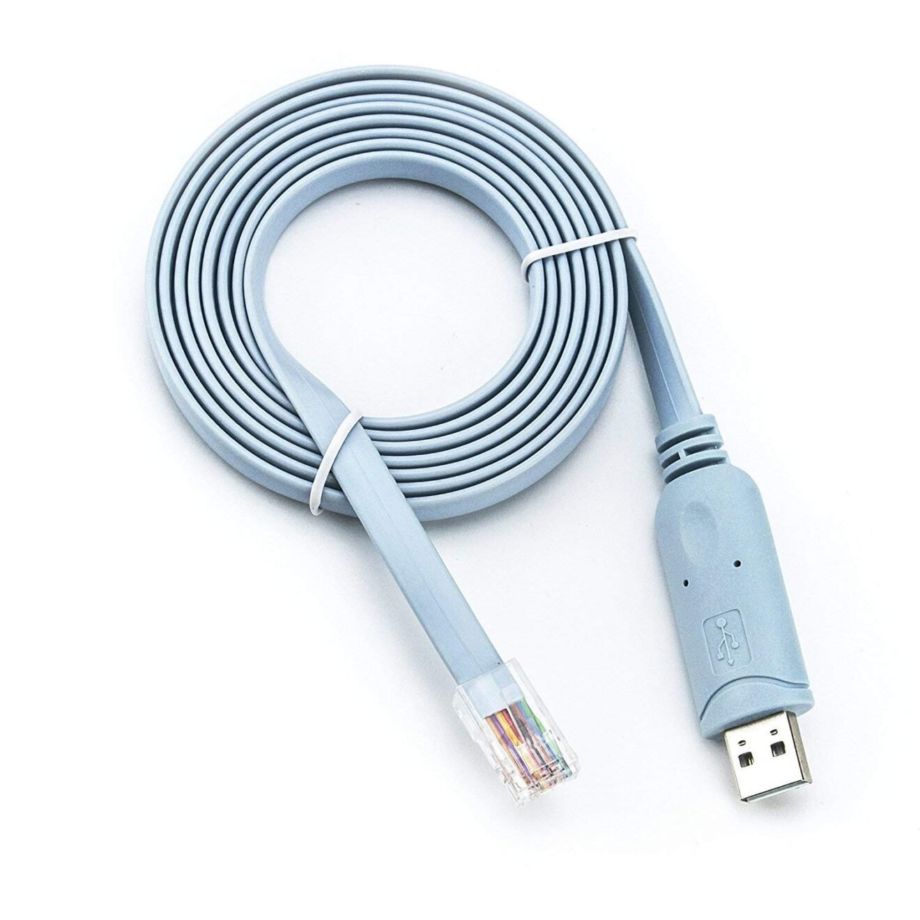 RS232 FTDI Chip USB To RJ45 USB Console Cable 1.8M - Premium / High Quality