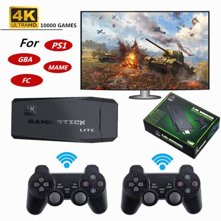 M15 Video Game Stick 4K 64G 20000+ Retro Games