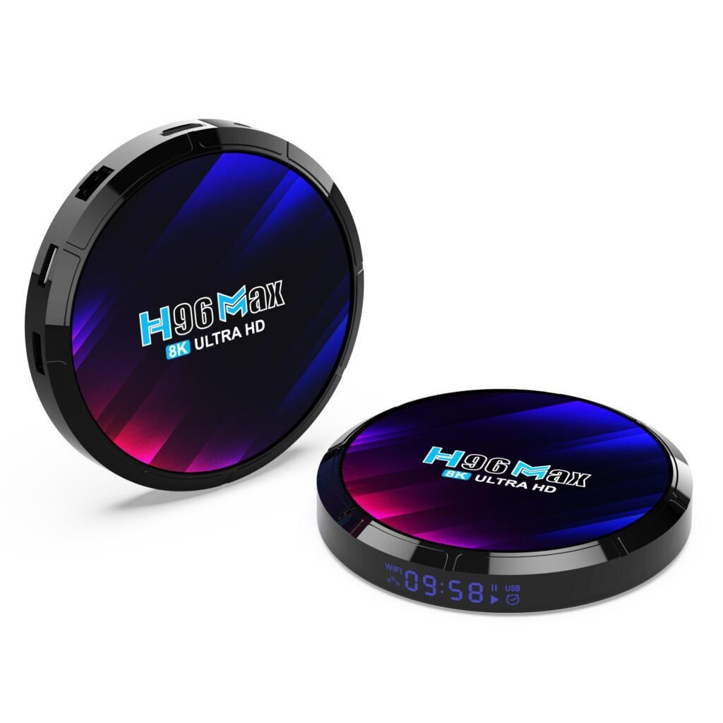H96 MAX LED/LCD Android TV 13.0 Version TV Box 4+64GB