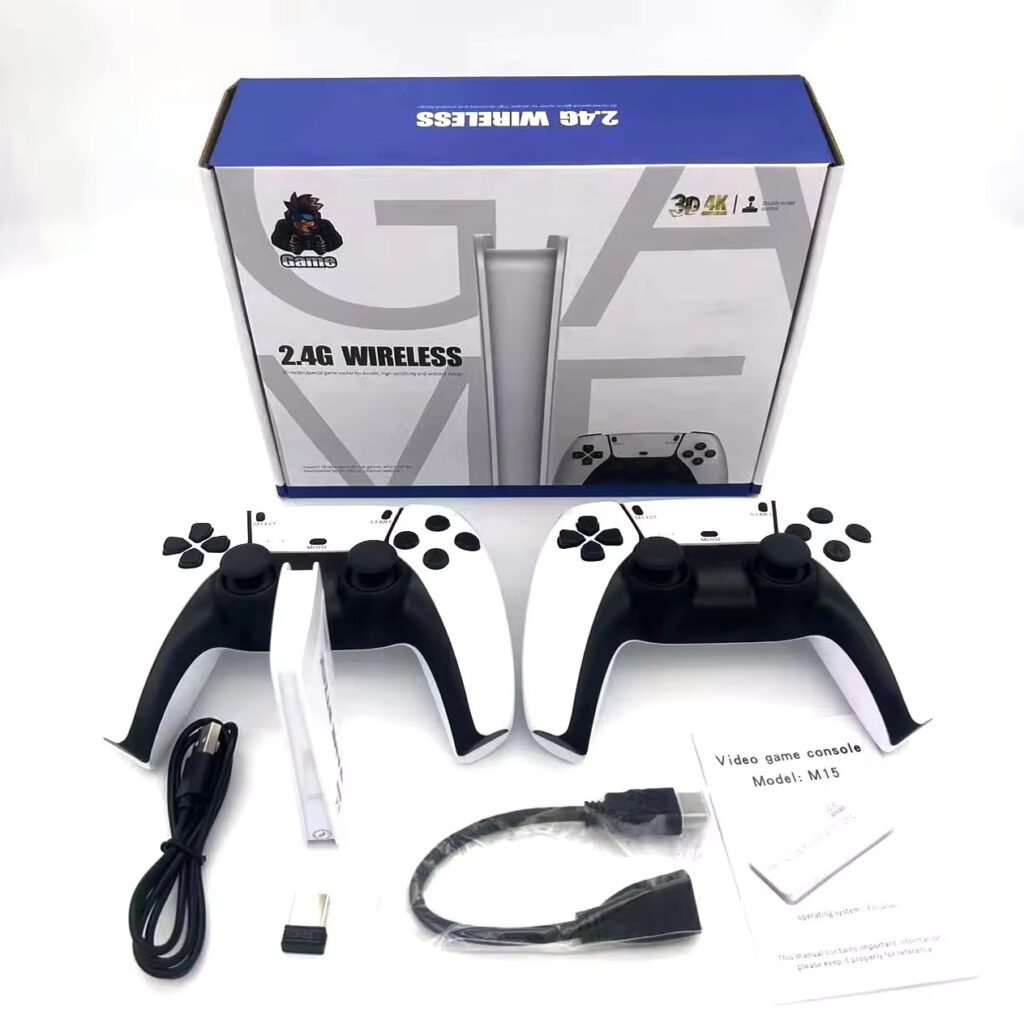 M15 Video Game Stick 4K 64G 20000+ Retro Games