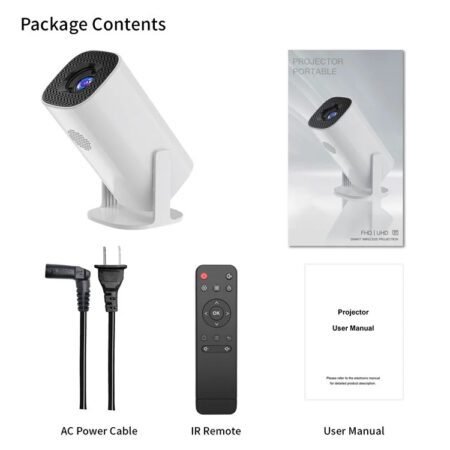 P30 Mini 4K Android 11.0 Dual Wifi and Bluetooth Portable Projector