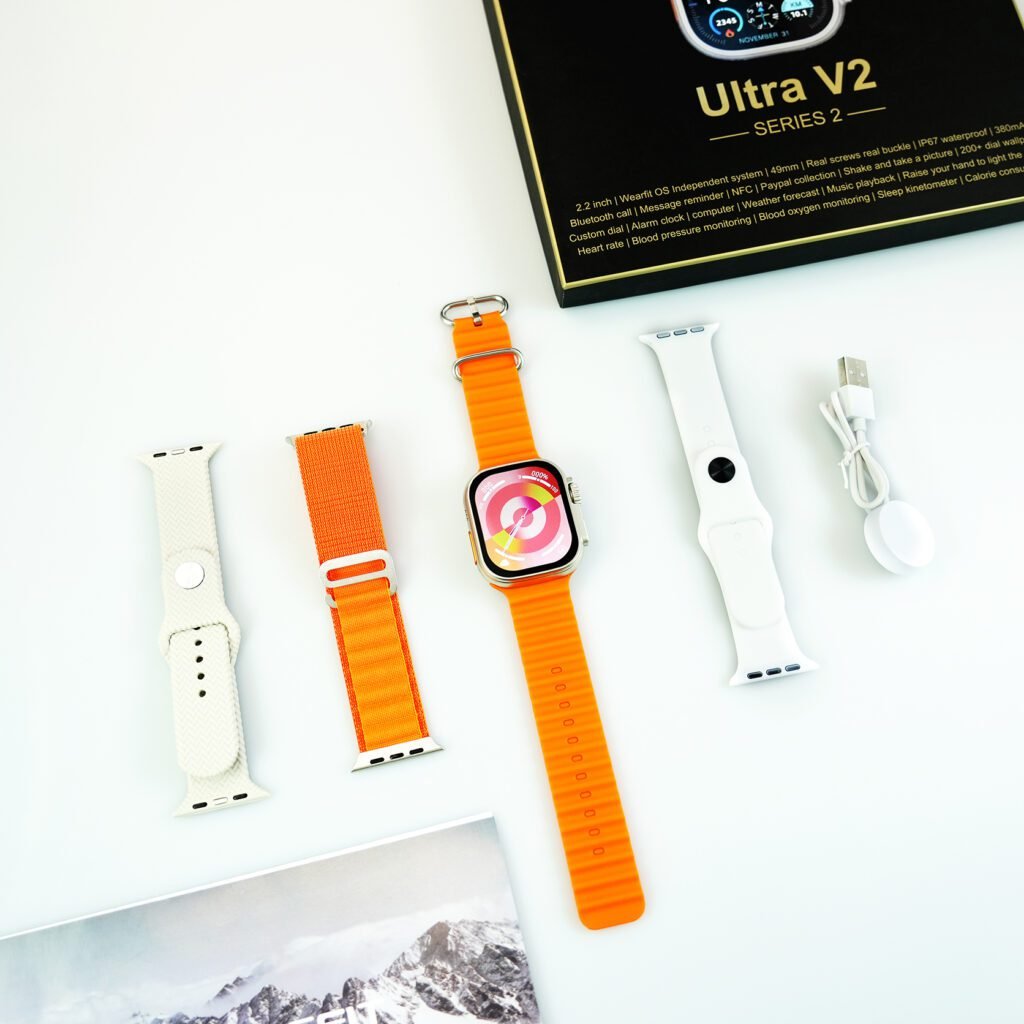 Ultra V2 New Fashion 2.2 Large Screen Smartwatch