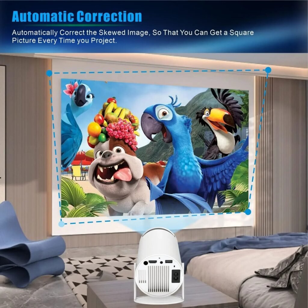 HY300 Pro 280 ANSI 20000+ Game Console Android 11.0 4K Mini Projector