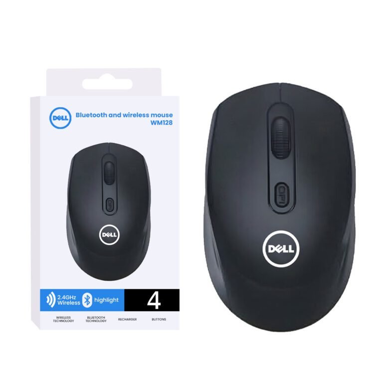 Dell WM128 Bluetooth and Wireless 2.4Ghz Rechargeable Mouse