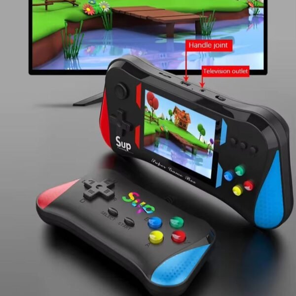 X7M Portable Mini Retro SUP Handheld Game Console 500 Built-in Games